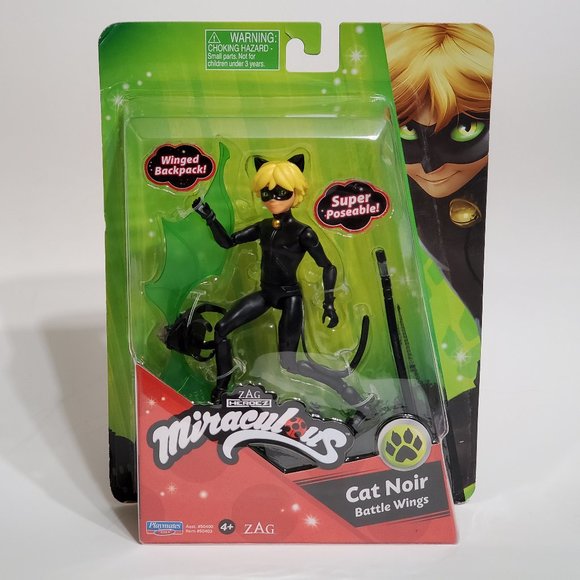 Playmates | Toys | Miraculous Ladybug Cat Noir 5 Action Figure | Poshmark
